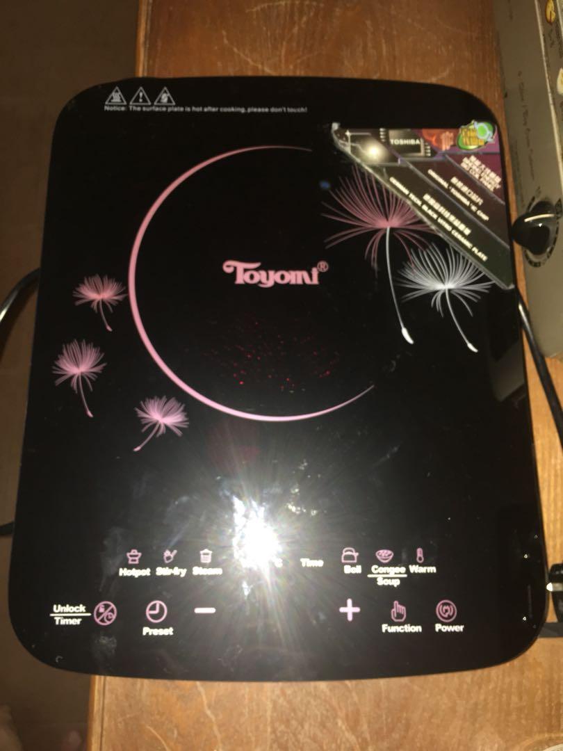 Toyomi induction cooker, TV & Home Appliances, Kitchen Appliances ...