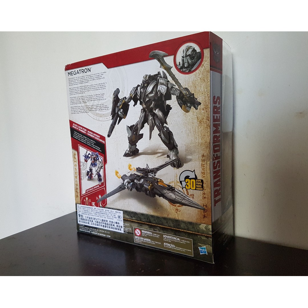 TRANSFORMERS The Last Knight (TLK) Premier Edition Leader Class MEGATRON MISB, Hobbies & Toys ...