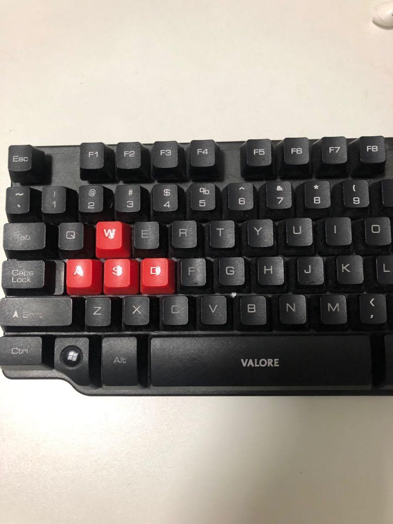 Valore Gaming Keyboard With Metal Base Stabilizer (V-AC8208 ...