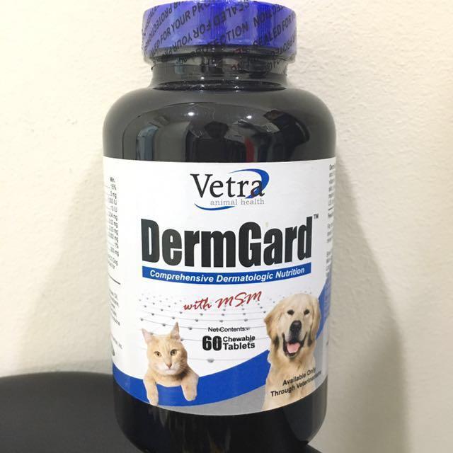 Vetra DermGard 60 Chewable Tablets, Pet Supplies, Pet Food on Carousell