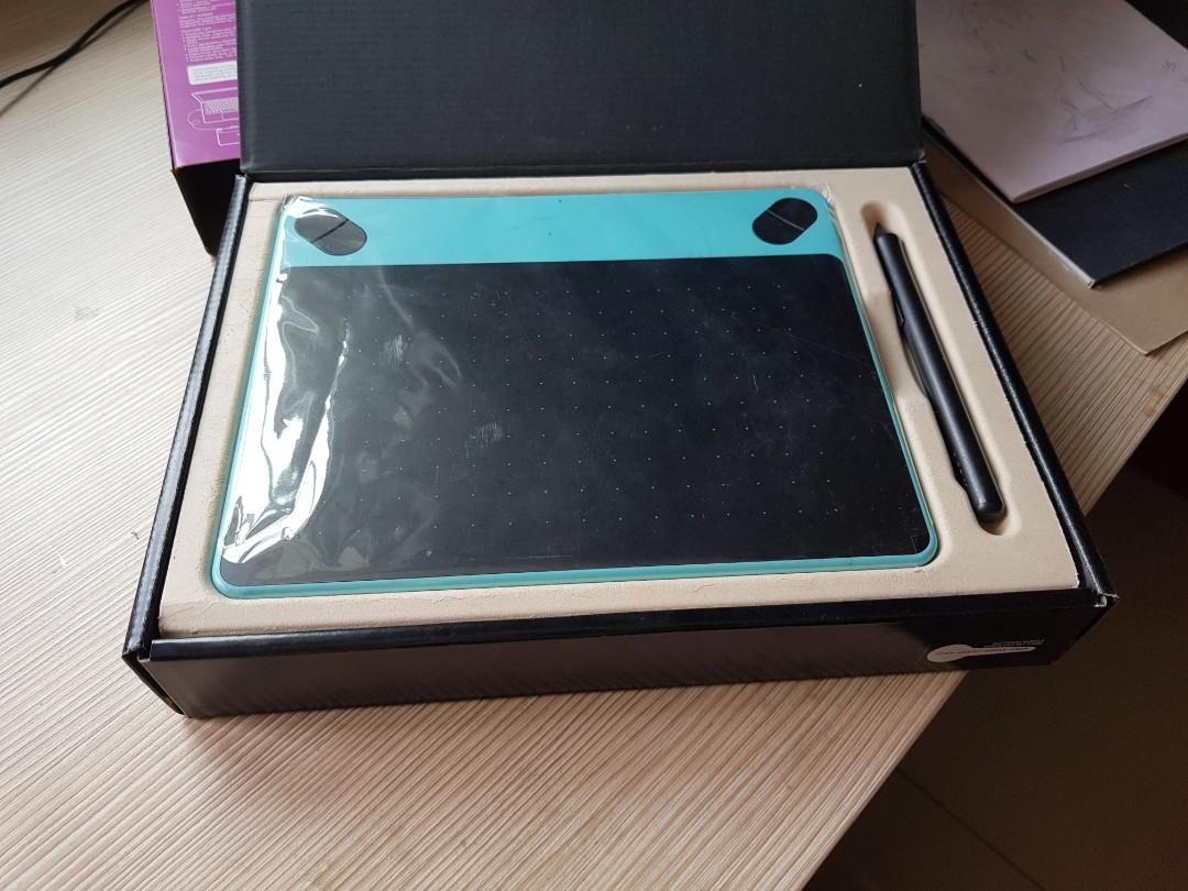 Wacom Intuos Art Pen & Touch Tablet (Small) Mint Blue, Computers & Tech ...