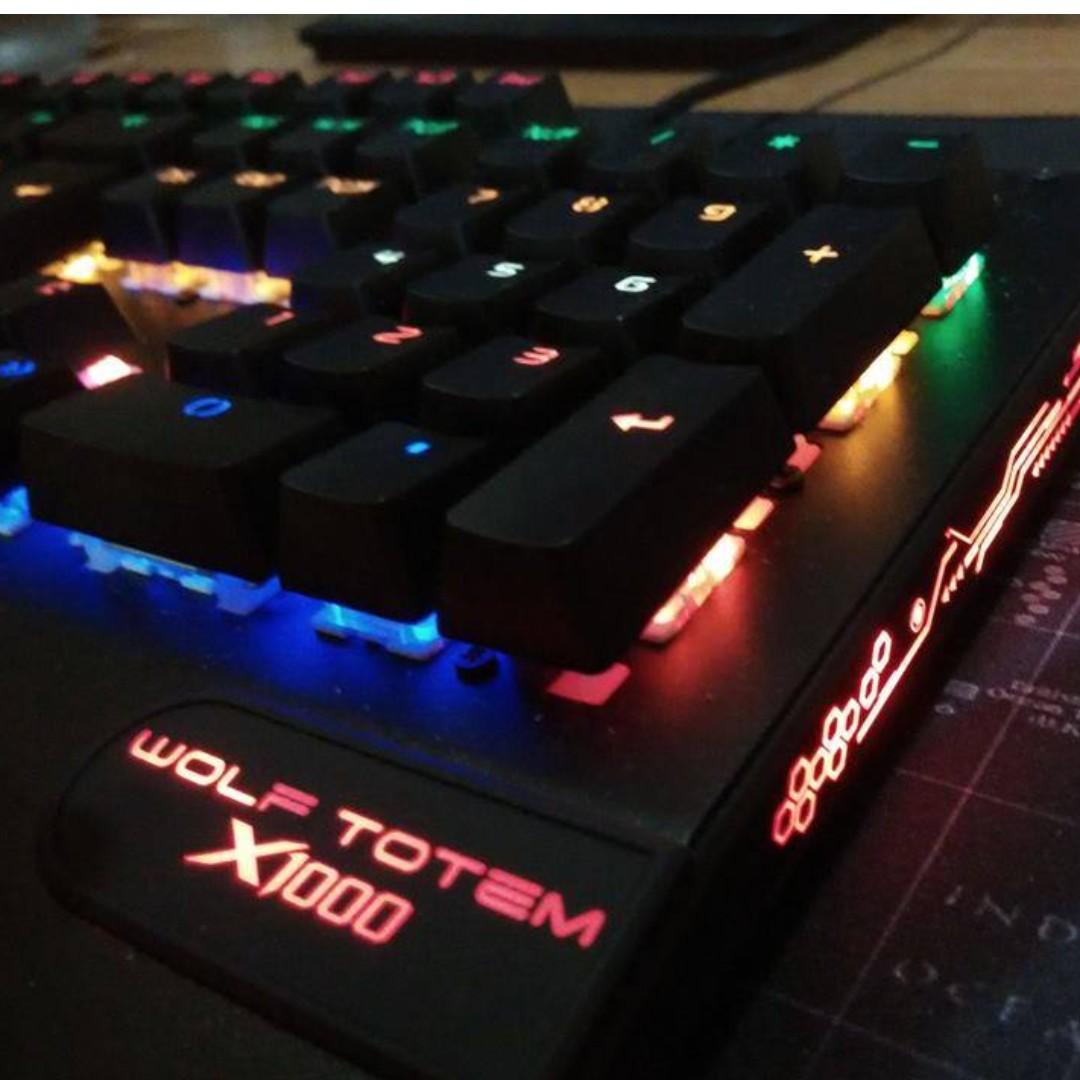 Wolf Totem x1000 mechanical keyboard, Computers & Tech, Parts ...