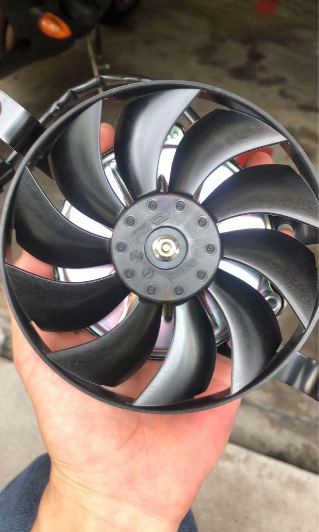 Yamaha R6 Radiator Fan Assembly, Motorcycles, Motorcycle Accessories on ...