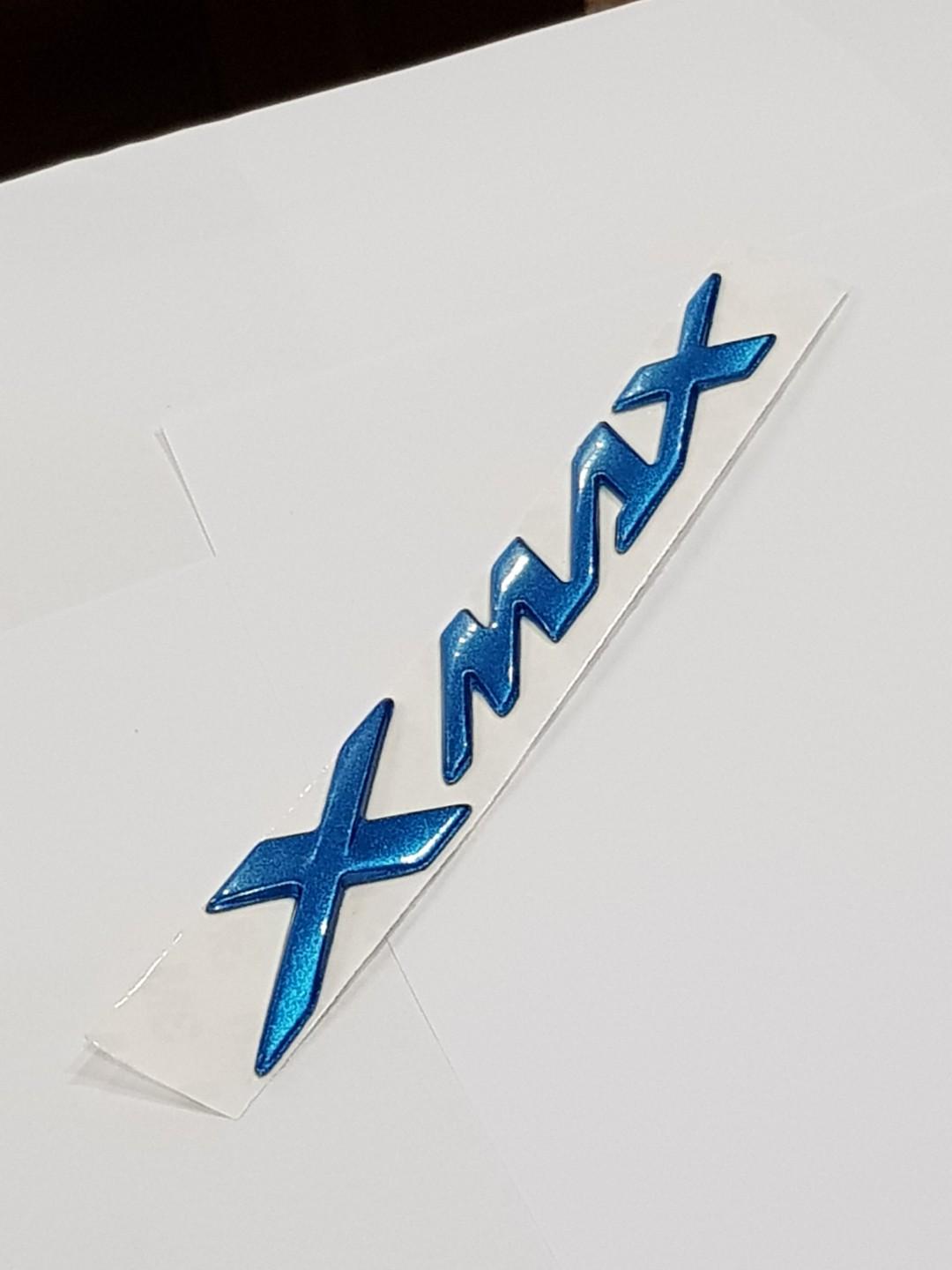 Yamaha XMAX Logo Emblem, Motorcycles, Motorcycle Accessories on Carousell