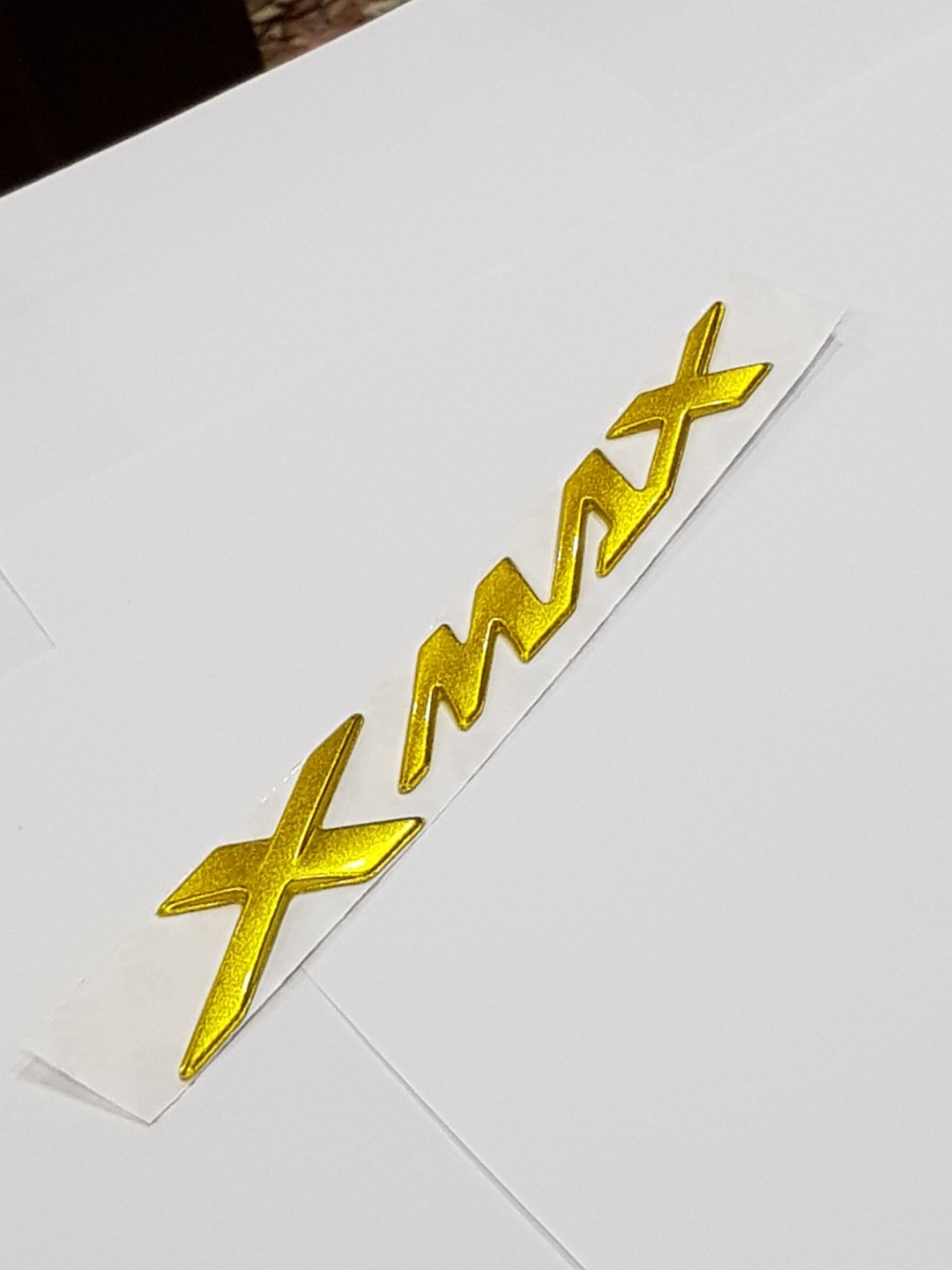Yamaha XMAX Logo Emblem, Motorcycles, Motorcycle Accessories on Carousell