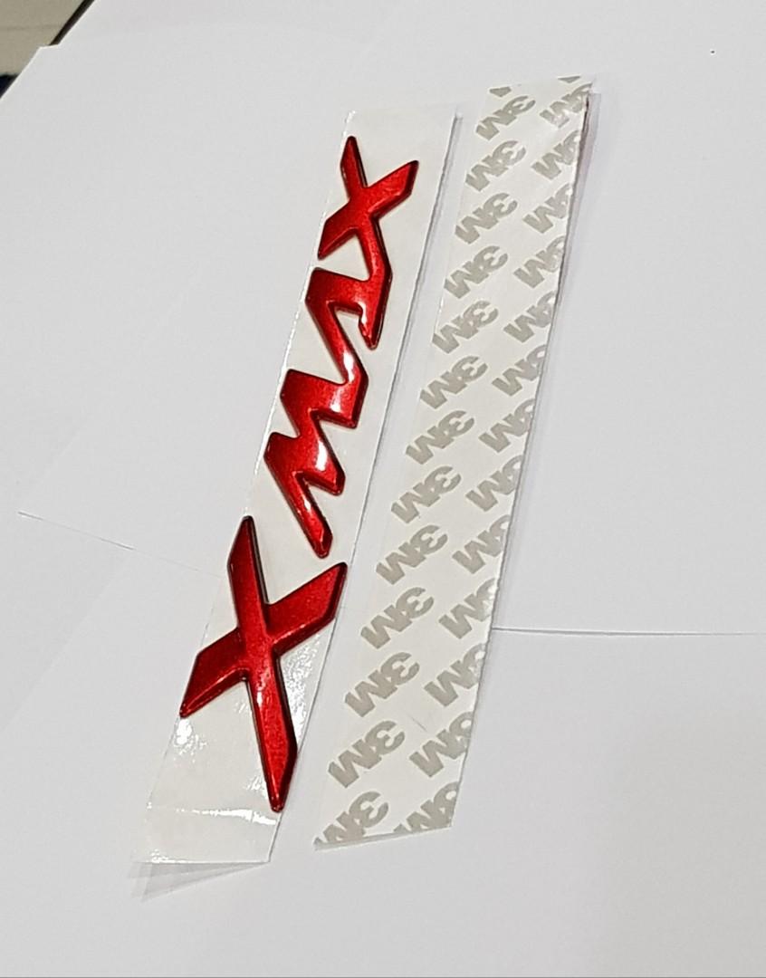 Yamaha XMAX Logo Emblem, Motorcycles, Motorcycle Accessories on Carousell