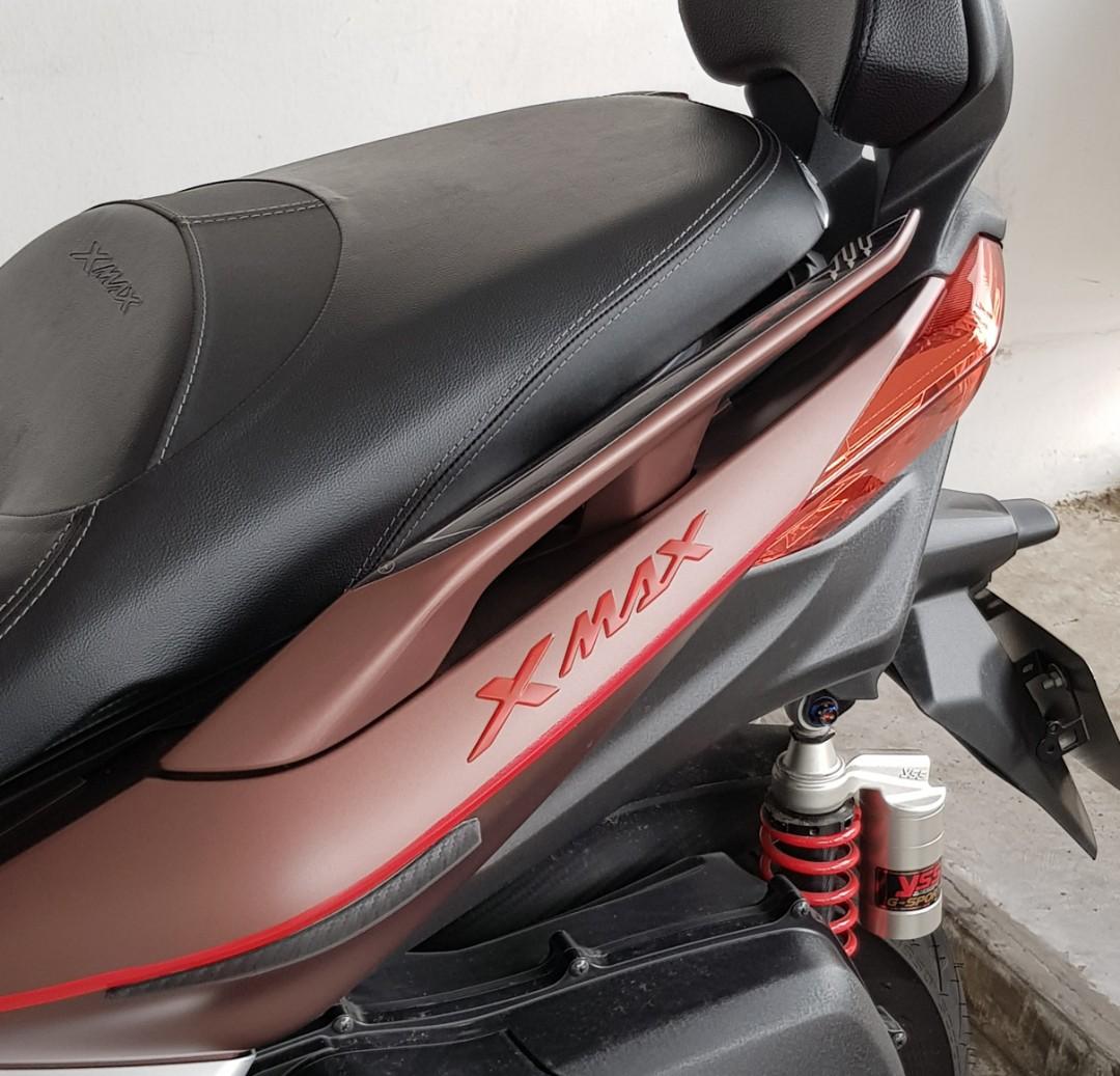 Yamaha XMAX Logo Emblem, Motorcycles, Motorcycle Accessories on Carousell