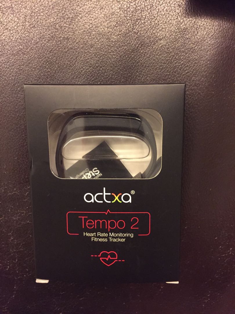 Actxa Step Tracker Tempo 2 with HR monitoring, Mobile Phones & Gadgets, Wearables & Smart ...