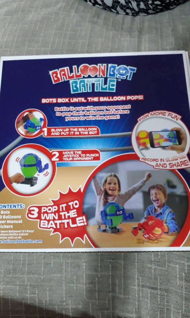 Balloon Bot Battle, Hobbies & Toys, Toys & Games on Carousell
