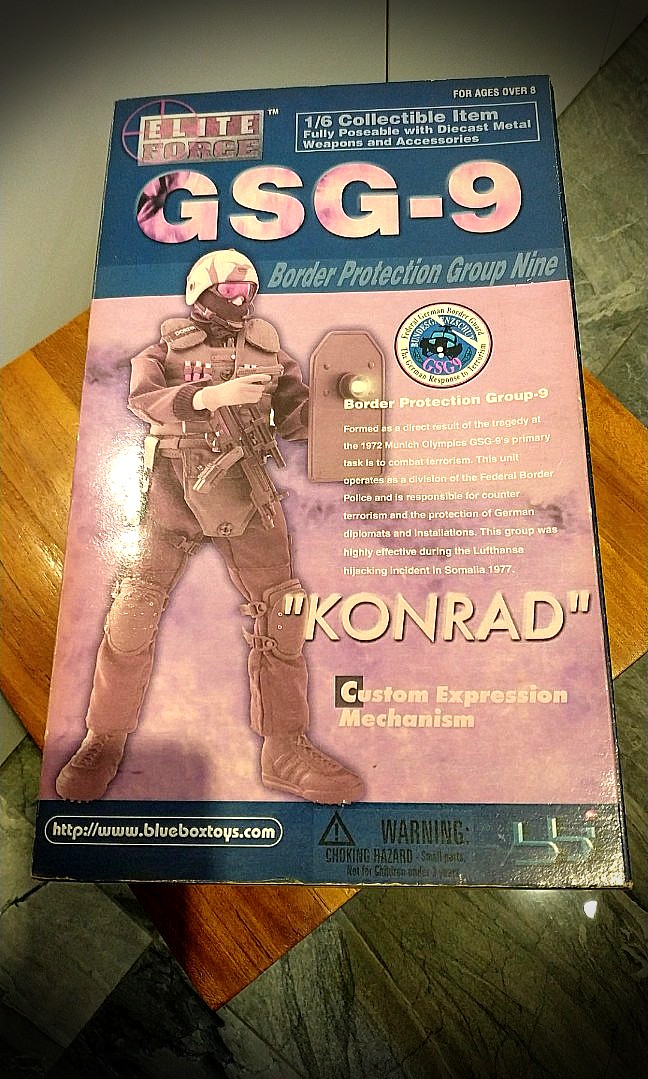 Blue Box Elite Force German GSG-9 Konrad 12" Action Figure, Hobbies ...