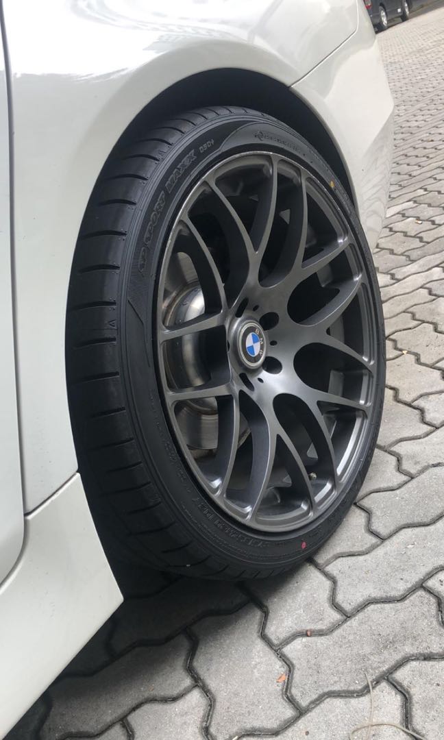 BMW 20 inch staggered rims, Car Accessories, Tyres & Rims on Carousell