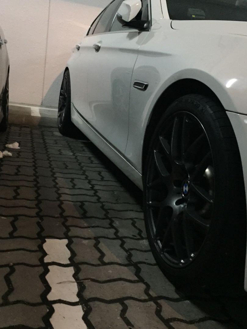 BMW 20 inch staggered rims, Car Accessories, Tyres & Rims on Carousell