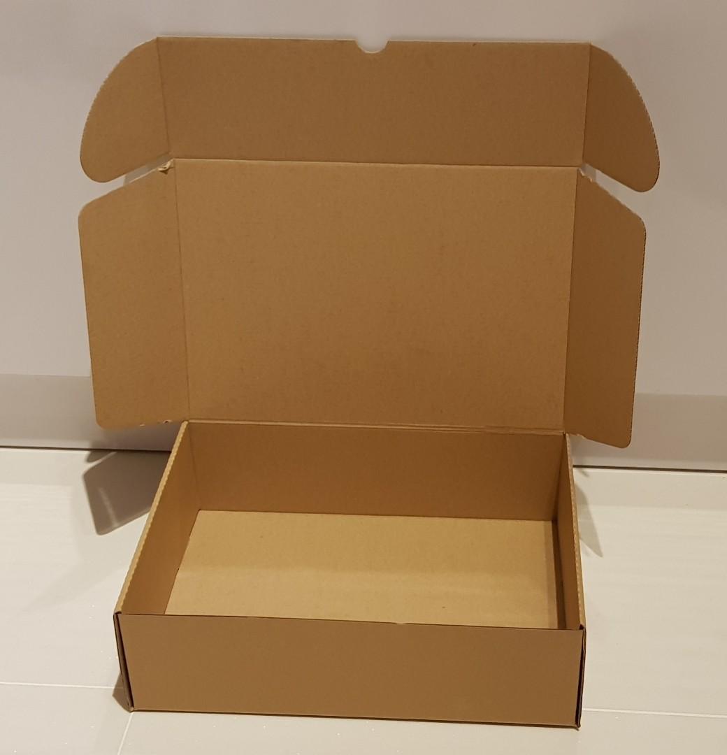 Brown Craft Box, Design & Craft, Craft Supplies & Tools on Carousell