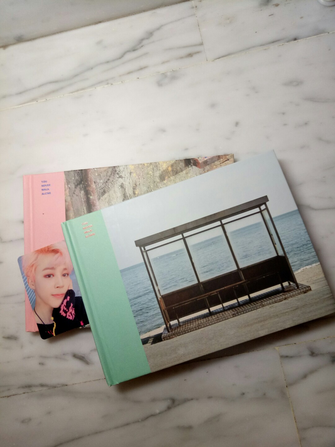 BOTH BTS YNWA ALBUM AND PHOTOCARD, Hobbies & Toys, Memorabilia ...