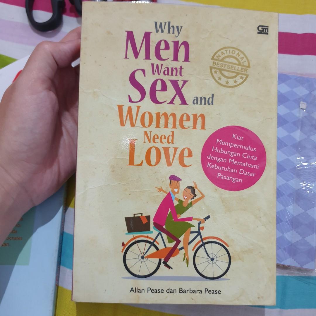 Buku Bekas Why Men Want Sex And Woman Need Love Buku And Alat Tulis