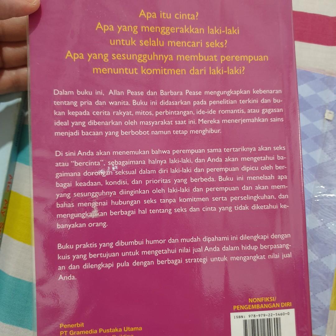 Buku Bekas Why Men Want Sex And Woman Need Love Buku And Alat Tulis