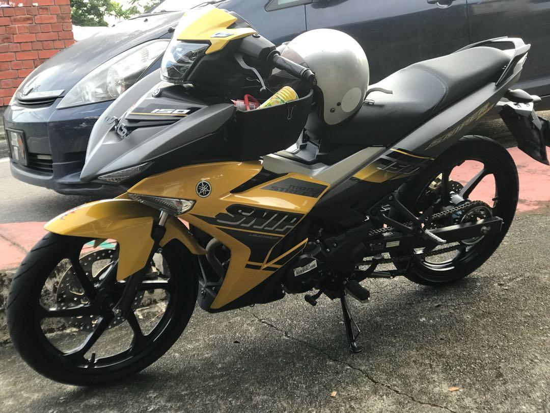 Coverset sniper 150 yellow, Motorcycles, Motorcycle Accessories on ...