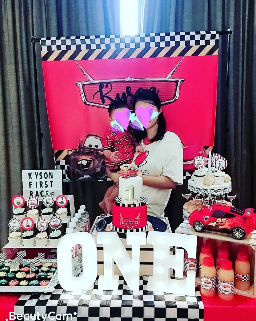 Disney cars dessert table, Hobbies & Toys, Stationery & Craft ...