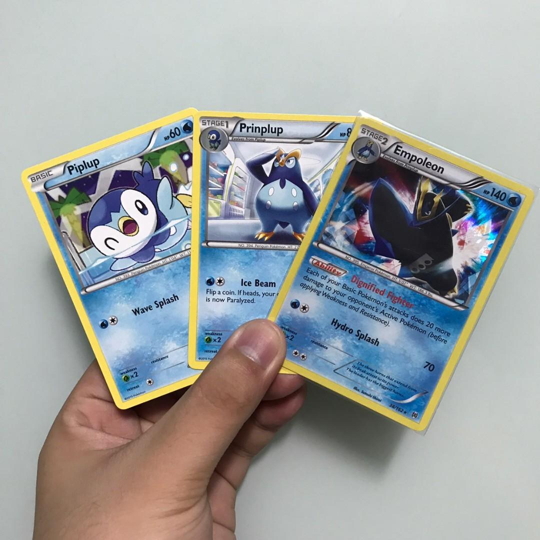 piplup evolution cards