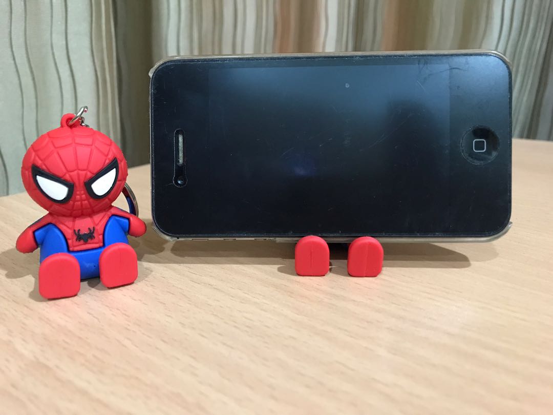 Figurine cartoon handphone stand, Mobile Phones & Gadgets, Mobile ...
