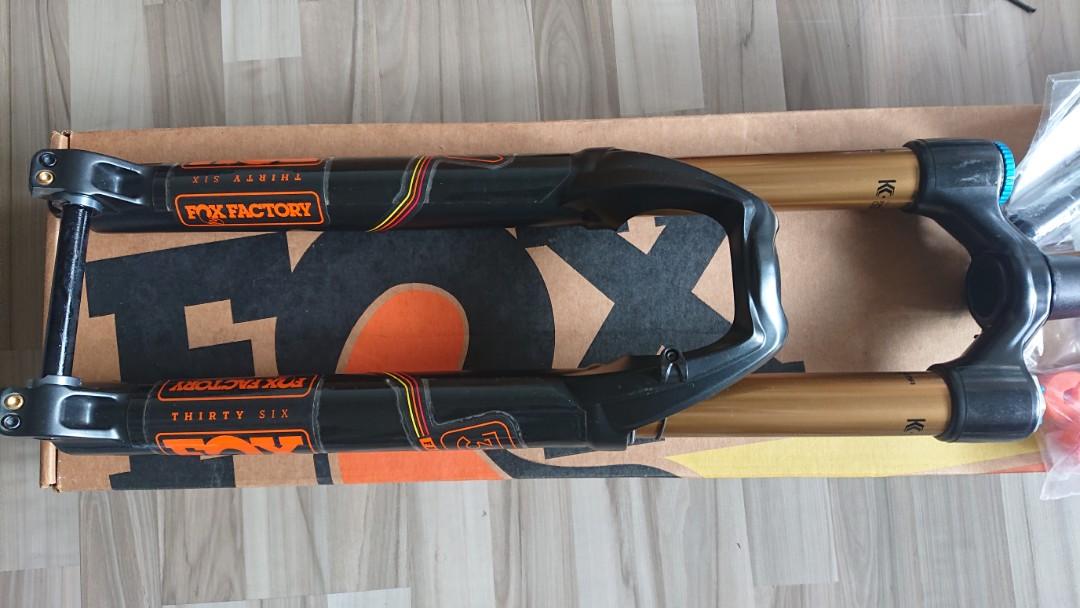 Fox 36 27.5 HSC/LSC Kashima Coated front suspension, Sports Equipment ...