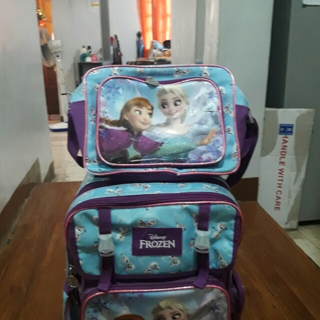 Frozen Trolley Bag, Babies & Kids, Going Out, Diaper Bags & Wetbags on ...