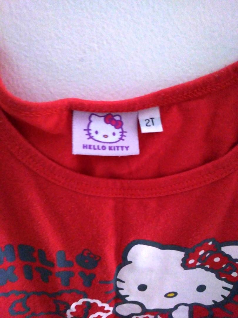 Hello kitty Red Dress, Babies & Kids, Babies & Kids Fashion on Carousell