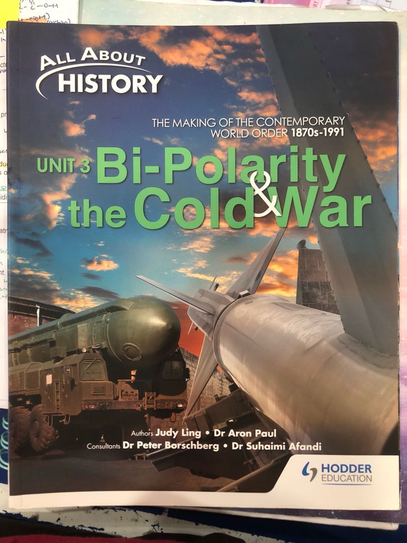 History textbook unit 3 Bi-Polarity &the Cold War, Hobbies & Toys ...