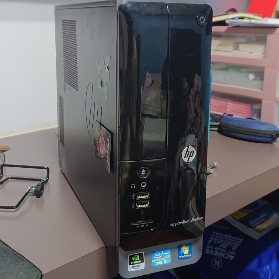 HP Pavilion Slimline DESKTOP MONITOR Computers Tech Desktops On Carousell