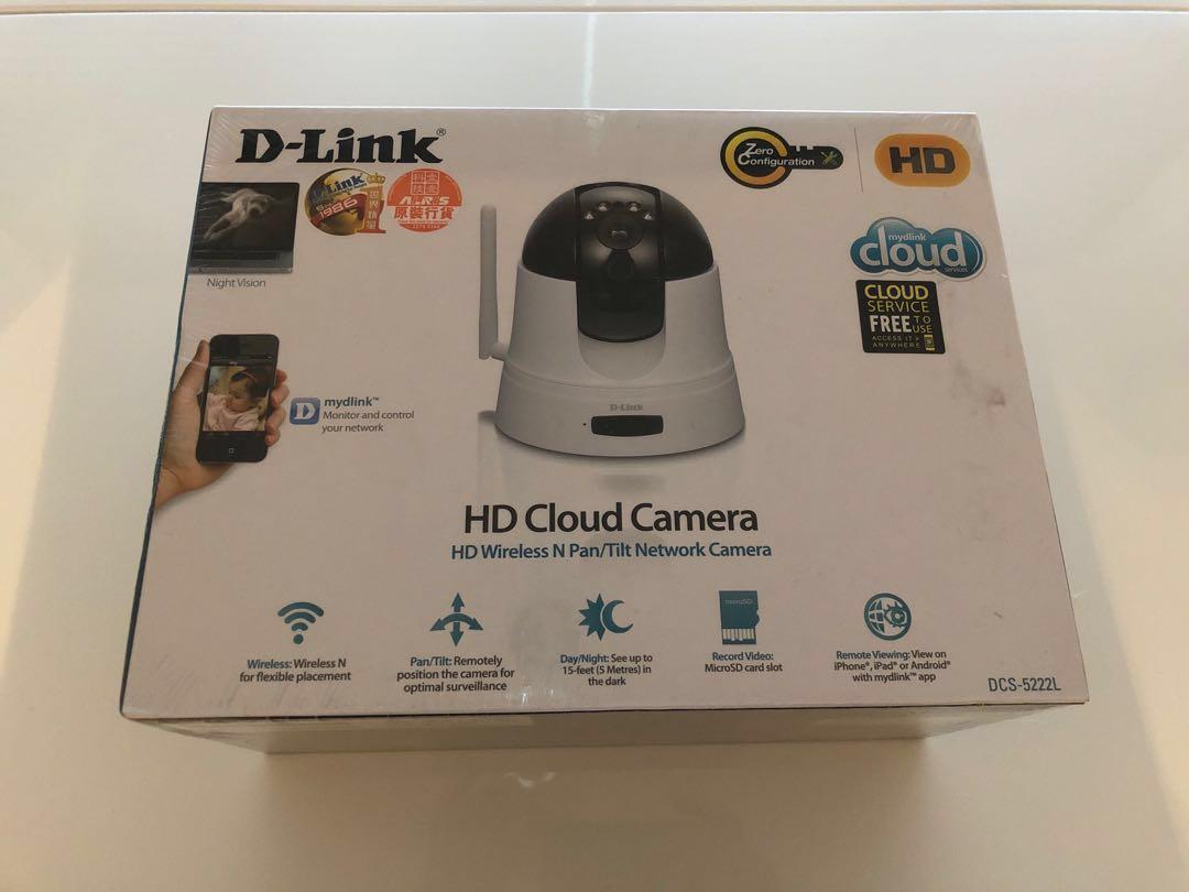 IP Cam (D-Link HD Wireless N Pan/Tilt Network Camera), 傢俬＆家居, 保安及門鎖 , 保安系統及閉路電視 - Carousell