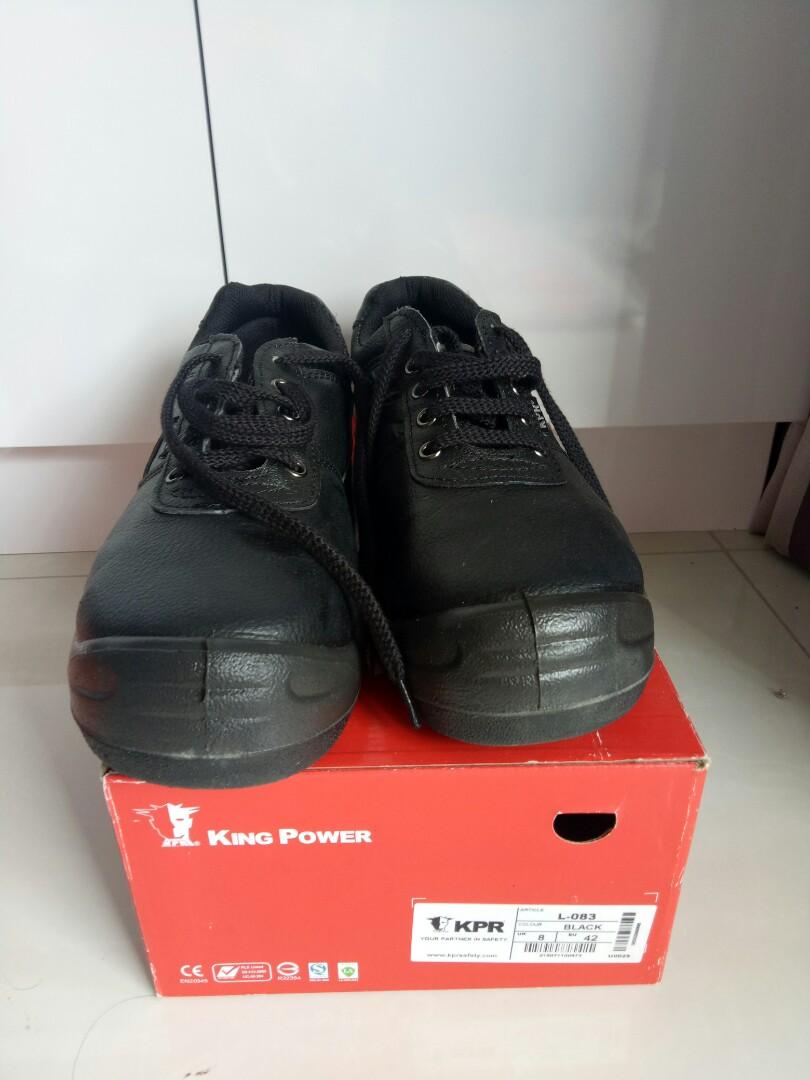 King Power Safety Shoes, Men's Fashion, Footwear, Boots on Carousell