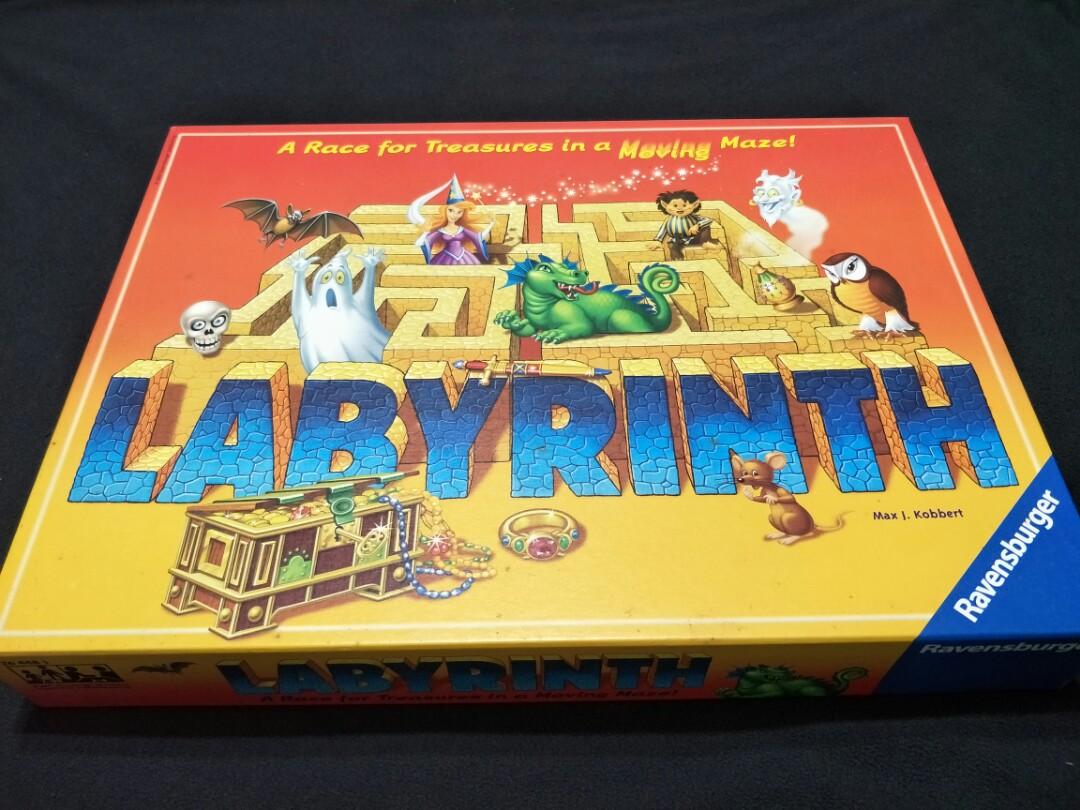 Labyrinth board game, Hobbies & Toys, Toys & Games on Carousell