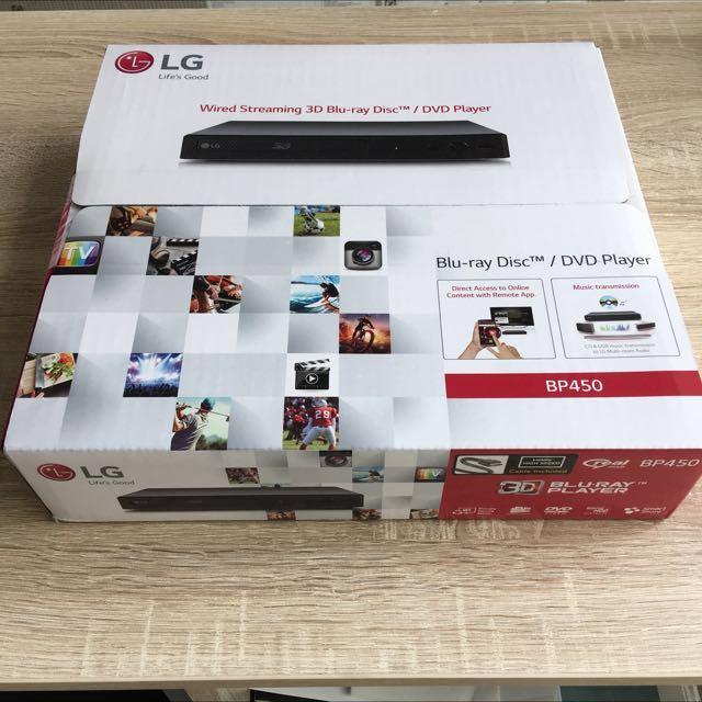 LG BP450 3D SMART BLU-RAY PLAYER, Home Appliances, TVs & Entertainment ...