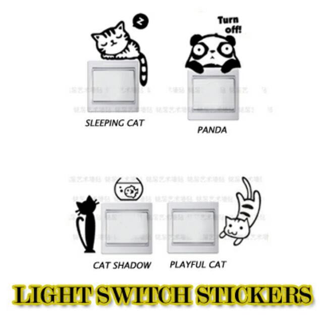 Light Switch Sticker, Hobbies & Toys, Stationery & Craft, Craft ...