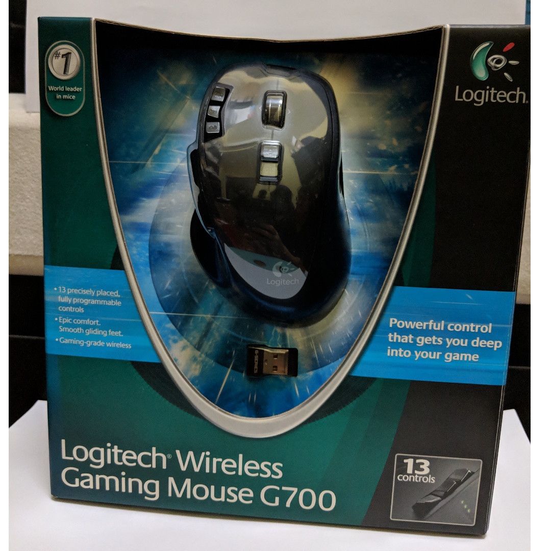 Logitech G700 wireless gaming mouse, Computers & Tech, Parts ...