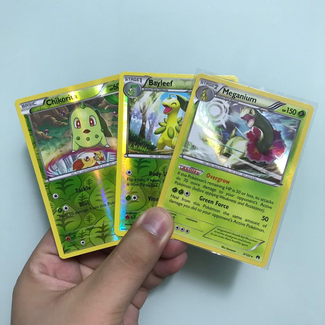 Meganium | Bayleef | Chikorita Evolution Line XY BREAKpoint, Hobbies ...