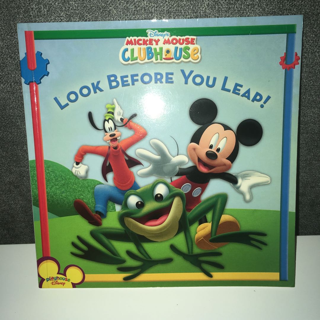 Mickey Mouse - Look Before You Leap, Books & Stationery, Children's ...
