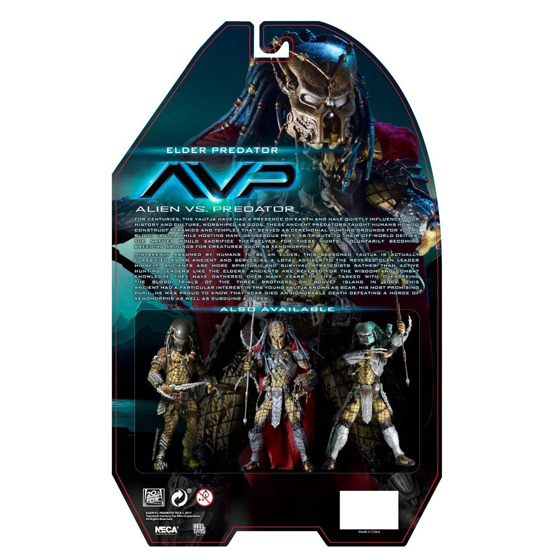 NECA AVP Series 17 Elder Predator Action Figure, Hobbies & Toys, Toys ...