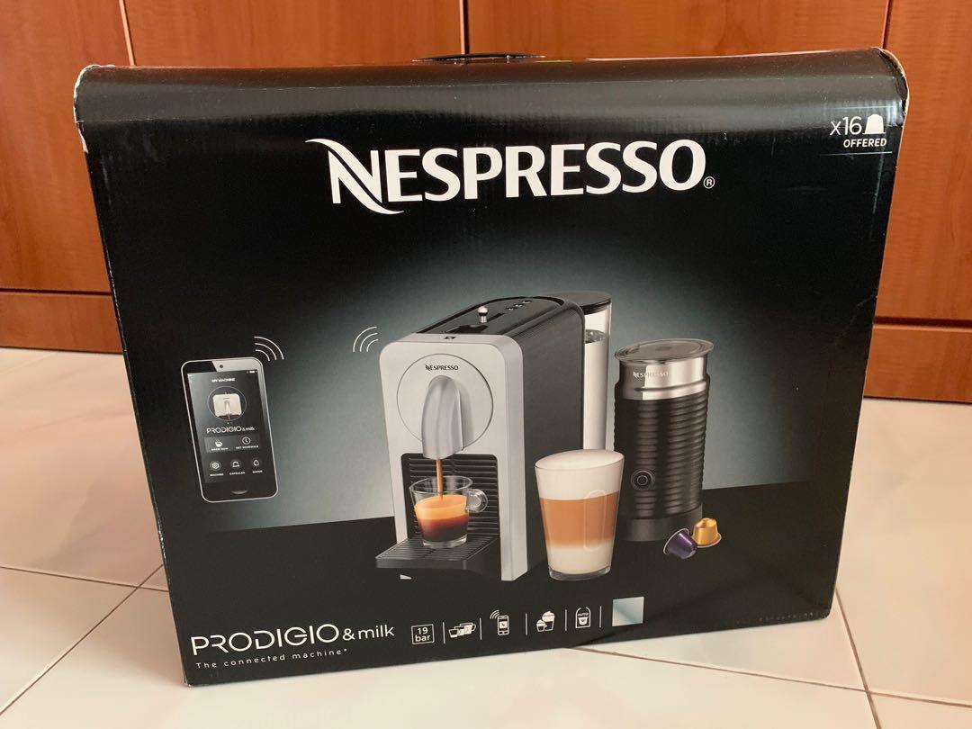 Nespresso Prodigio Silver, TV & Home Appliances, Kitchen Appliances ...