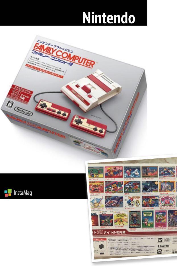 Nintendo mini family Computer, Video Gaming, Video Games, Nintendo on ...