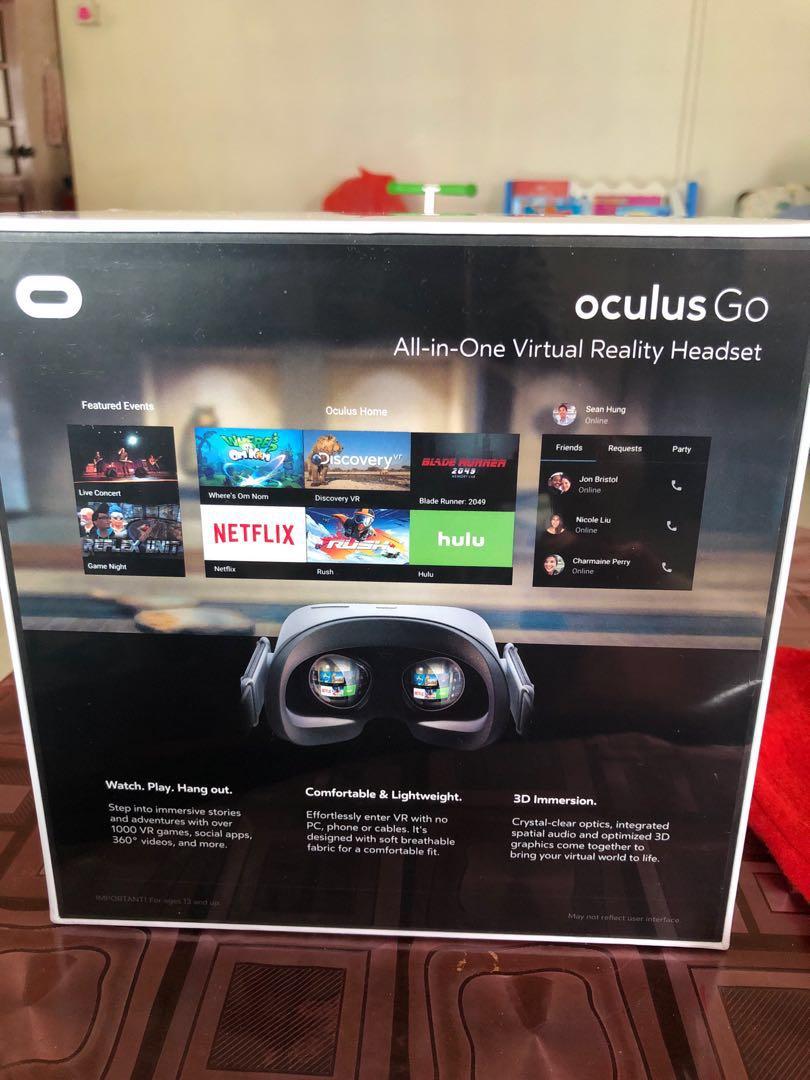 Oculus Go Stand-alone VR 64 Gb, TV & Home Appliances, TV ...