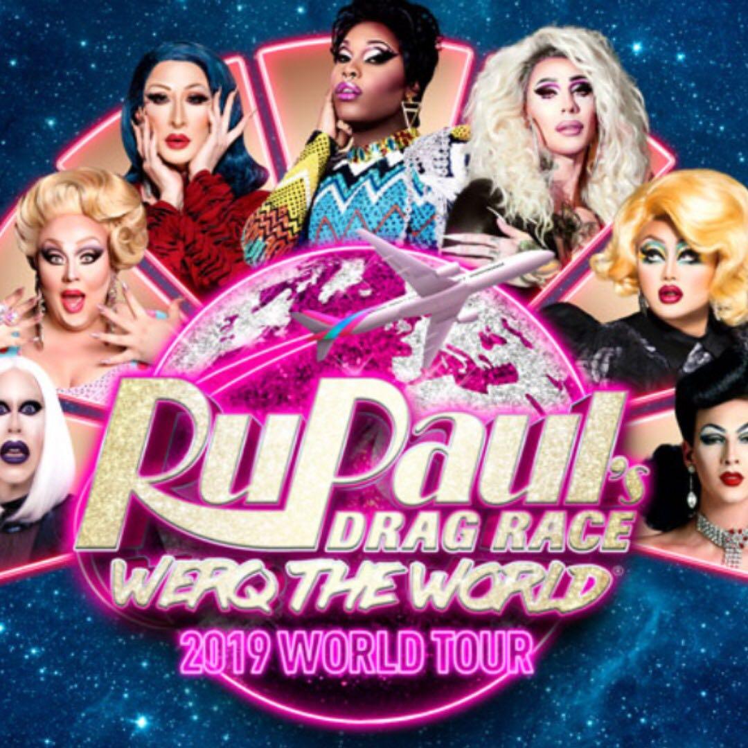 Pair Of Rupauls Drag Race Werq The World 2019 World Tour Tickets