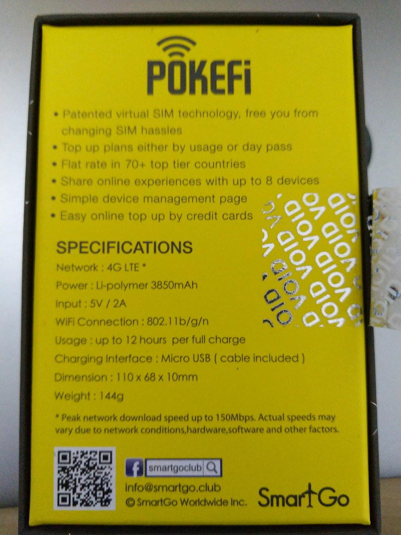 Pokefi Smart Go Wifi, TV & Home Appliances, TV & Entertainment, Entertainment Systems & Smart ...