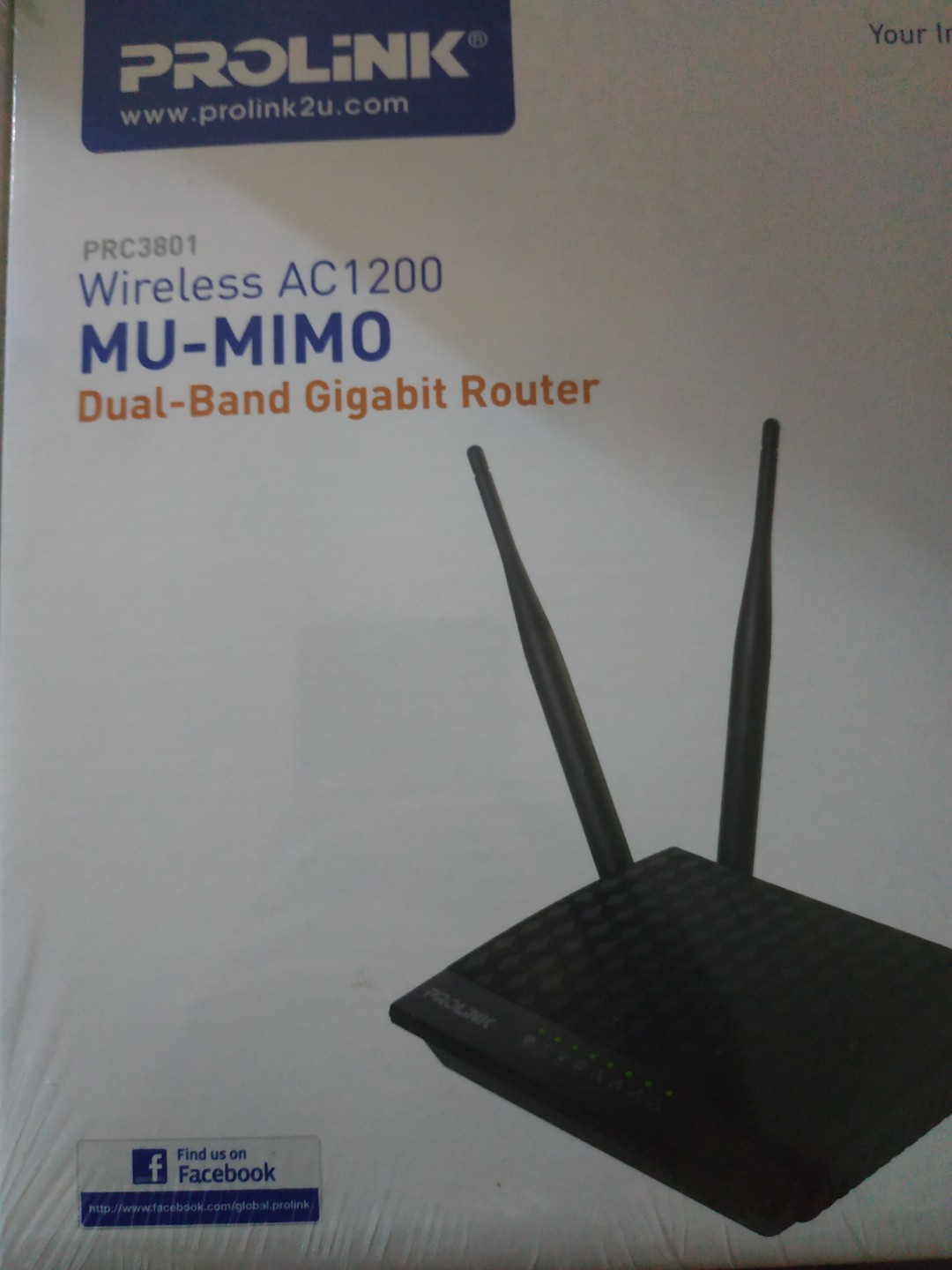 Prolink Dual-Band Gigabit Router, Computers & Tech, Parts & Accessories ...