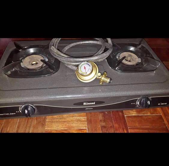 Rinnai gas cooking stove with lpg regulator, TV & Home Appliances ...