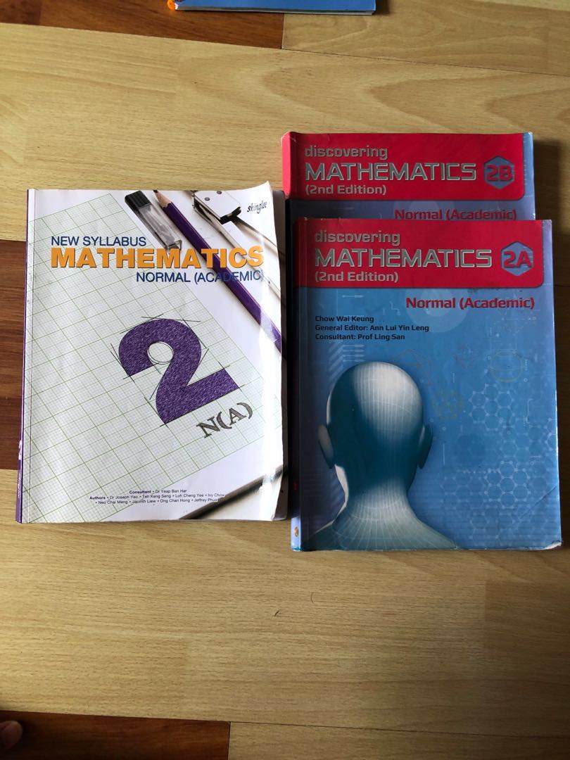 Secondary two math textbook, Hobbies & Toys, Books & Magazines ...