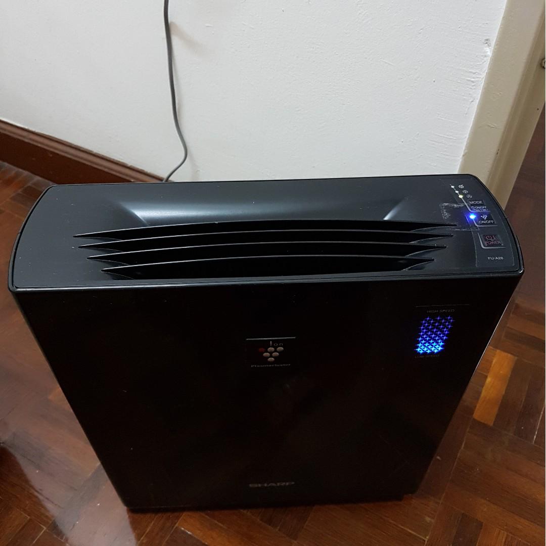 Sharp Plasmacluster Ion Air Purifier ( FUA28EW ), TV & Home Appliances, Air Purifiers ...