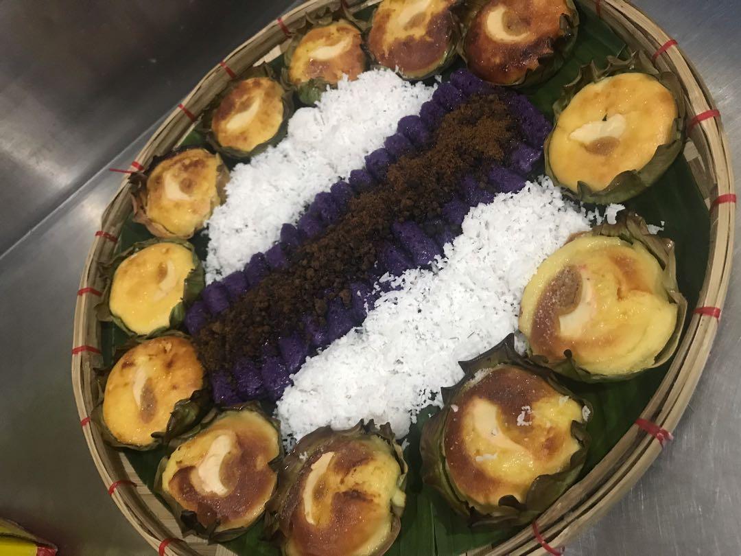 Simbang Gabi bilao: Ferino’s mini bibingka and puto bumbong, Food ...