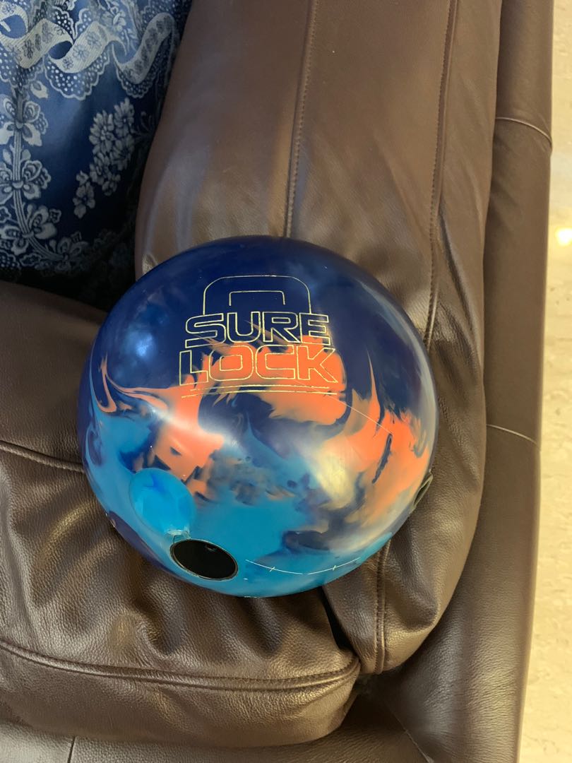 Storm Sure Lock 15lbs Bowling Ball, Sports, Sports & Games Equipment on ...