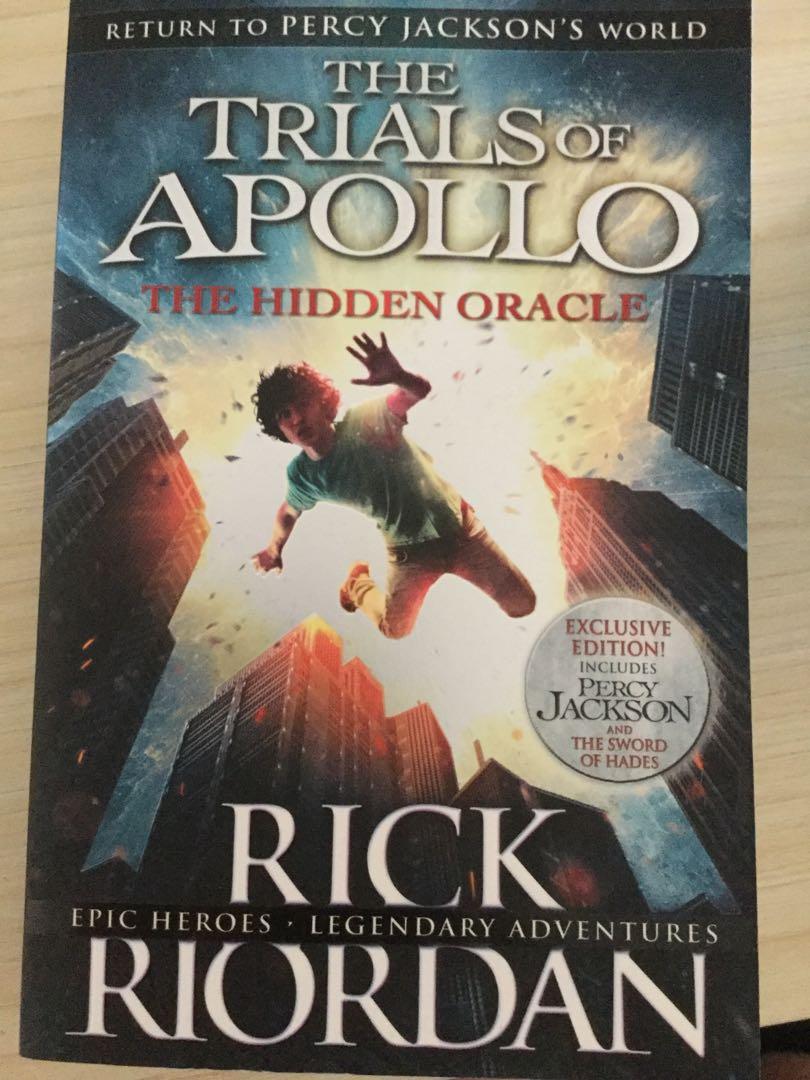 The Trials of Apollo- Books 1,2 and 3, Hobbies & Toys, Books ...